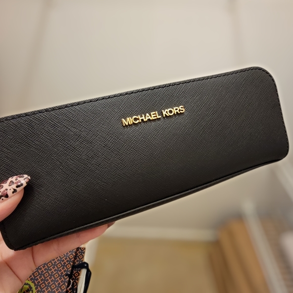 MICHAEL Michael Kors | Bags | Michael Kors Pencil Case Black | Poshmark